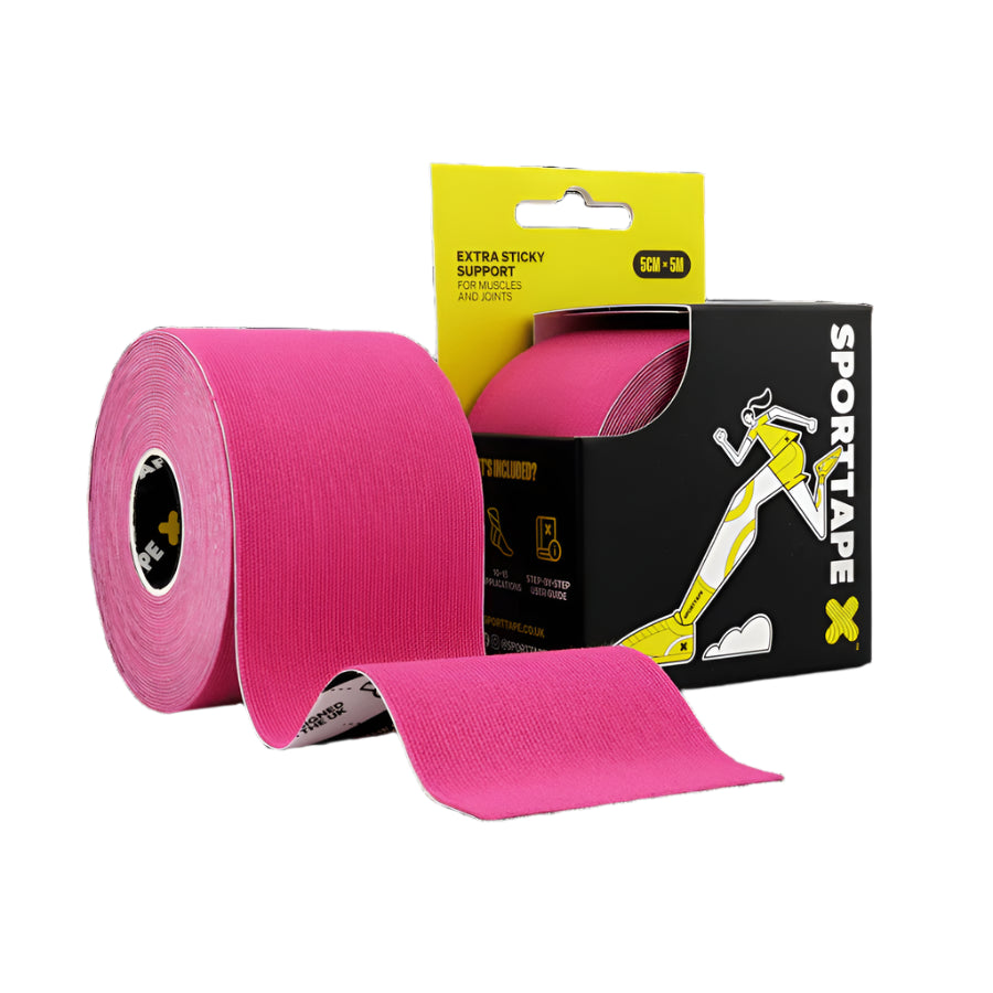 Kinesiology Tape - Pink - 5CM X 5M